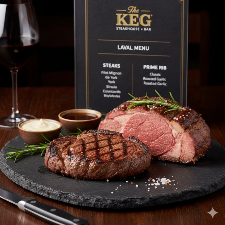 The Keg Steakhouse + Bar – Laval: Menu And Prices